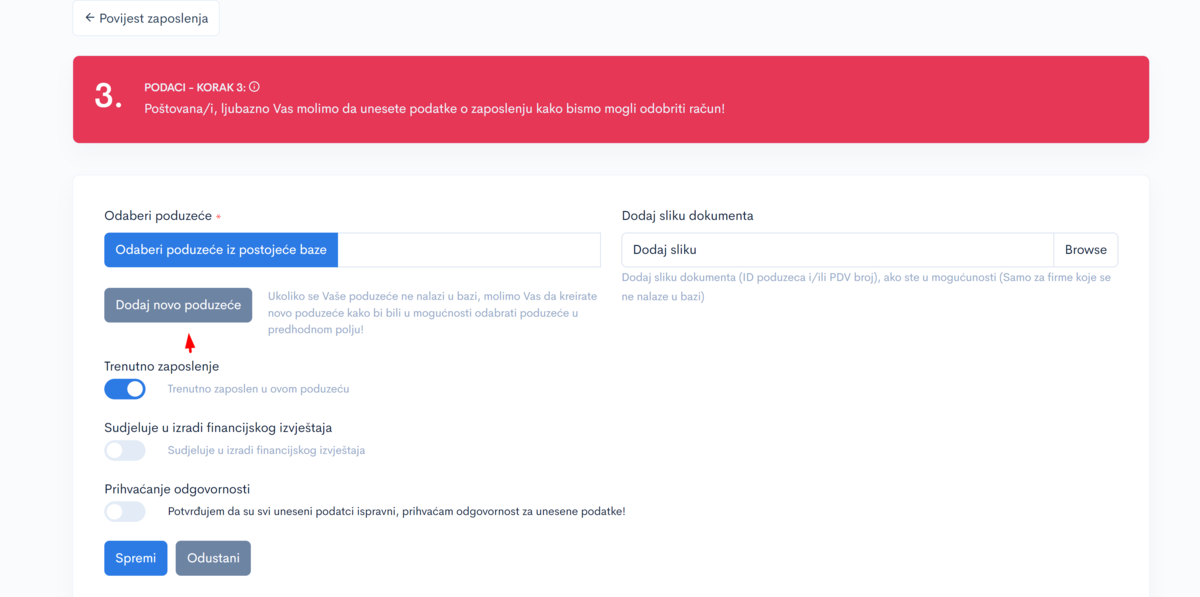 Ažuriranje podataka na sustavu | Savez računovođa, revizora i ...